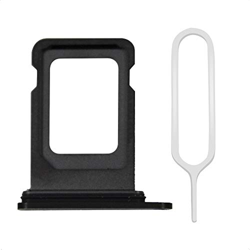 MMOBIEL SIM Card Tray Compatible with iPhone 12 Mini â SIM Slot Tray Holder â SIM Holder Replacement â Incl. SIM Card Removal Tool and Waterproof Rubber Seal Ring - Black