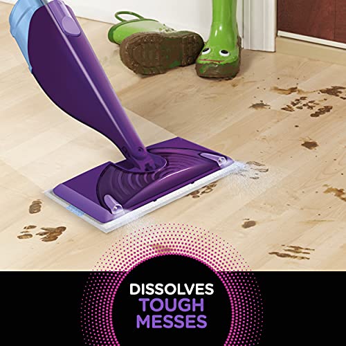 Swiffer WetJet Multi-Purpose Floor Cleaner Solution Refill, Vinyl, Tile & Laminate Floor Mopping and Cleaning, 1.25 Liter (2 Pack)