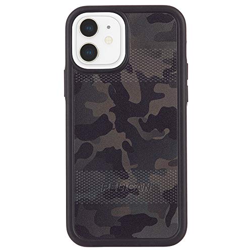 Pelican - PROTECTOR Series - Case for iPhone 12 Mini (5G) - 15 ft Drop Protection - 5.4 Inch - Camo Green