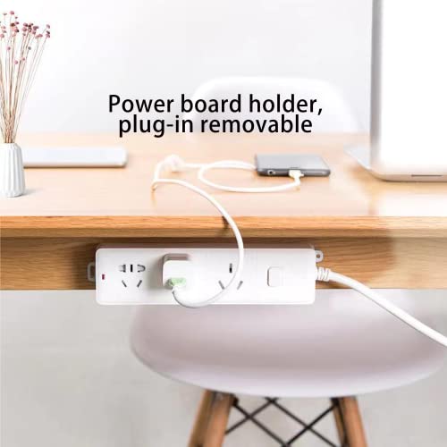 4Pcs Power Strip Holder Wall Mount fixator Strip Holder