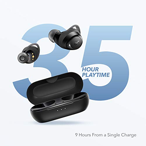 Soundcore by Anker Life A1 True Wireless Earbuds with Life Q20 Active Noise Cancelling Headphones, Powerful Customized Sound, 35H Playtime, IPX7 Waterproof,Wireless Charging