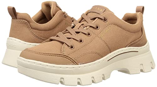 Skechers Women's Roadies Surge-The Rumble Road Sneaker, BRN, 9