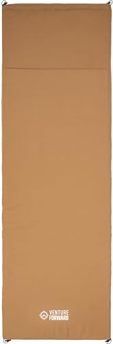 TETON Sports Adventurer Camp Pad; Sleeping Pad for Car Camping Brown, Adventurer/75" x 24" x 2"