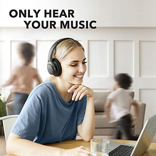 Soundcore by Anker Life A1 True Wireless Earbuds with Life Q20 Active Noise Cancelling Headphones, Powerful Customized Sound, 35H Playtime, IPX7 Waterproof,Wireless Charging