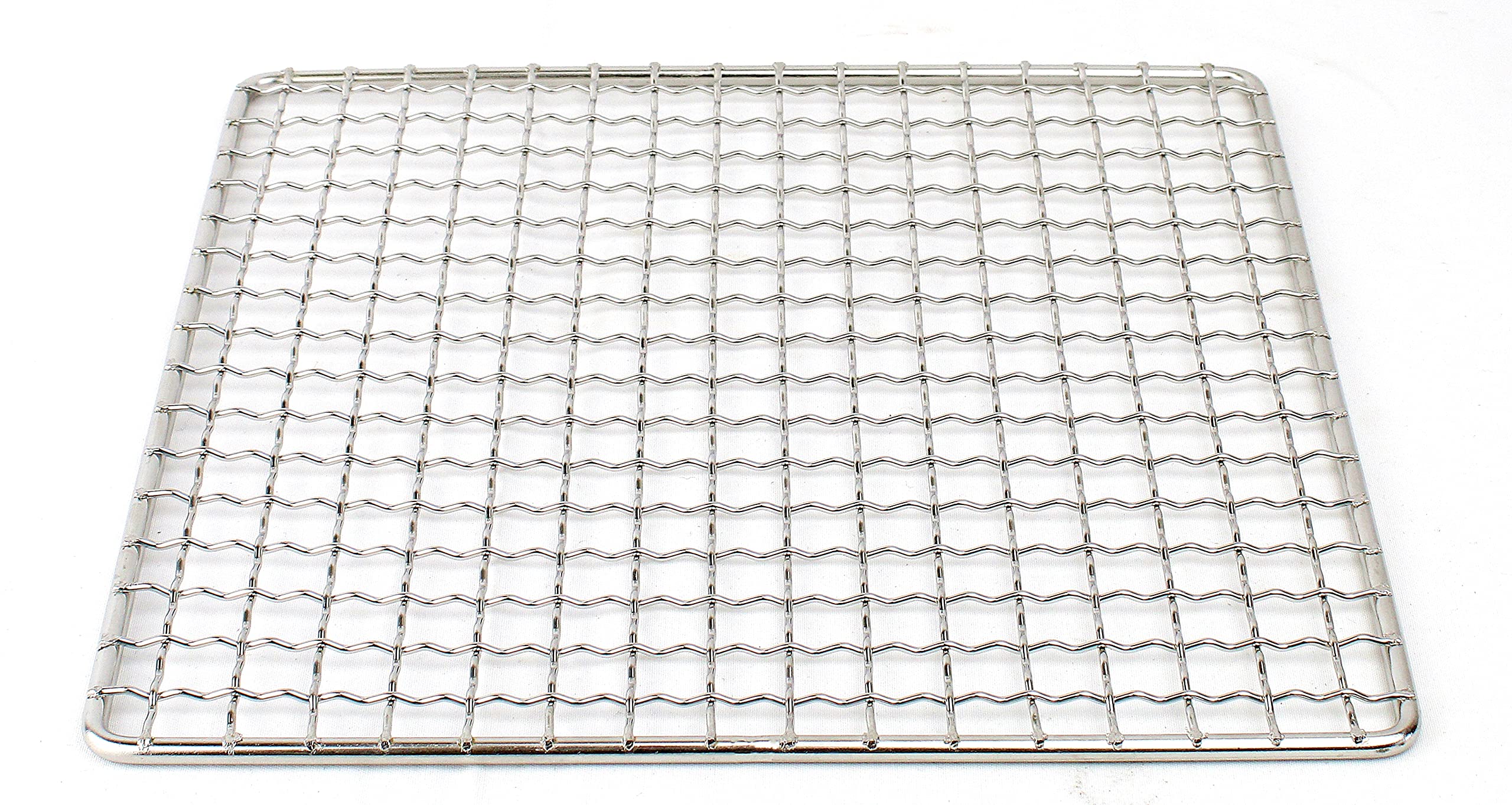 MASTIFF GEARS® Bushcraft Grill Grate, Multi-Use 3D Welded 304 (18/8) Stainless Steel High Strength Mesh Campfire Grill, FDA Compliant, for Camping, Backpacking, Hunting & Fishing (Solo)