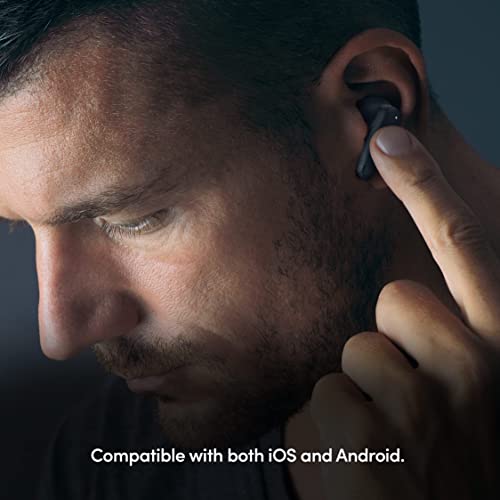 Palm Buds Pro, Lightweight and Comfortable True Wireless Noise Cancellation Earbuds, Deep Bass, 6-Microphones, Hybrid ANC, Ambient Mode, Clear Calls, IPX4 Water Resistant, 24h+ Playtime, Bluetooth 5