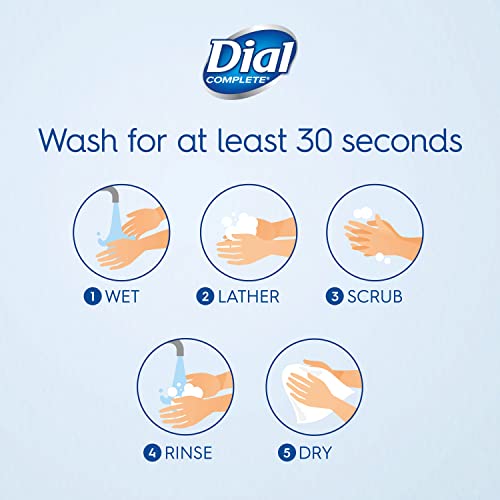 Dial Complete Antibacterial Foaming Hand Soap Refill, Spring Water, 52 fl oz