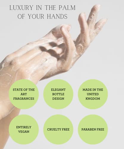 Baylis & Harding Hand Wash, Cucumber & Melon Scent, Luxury Hand Wash, Cruelty Free, Paraben Free, Vegan, Made in the UK, 3 Pack