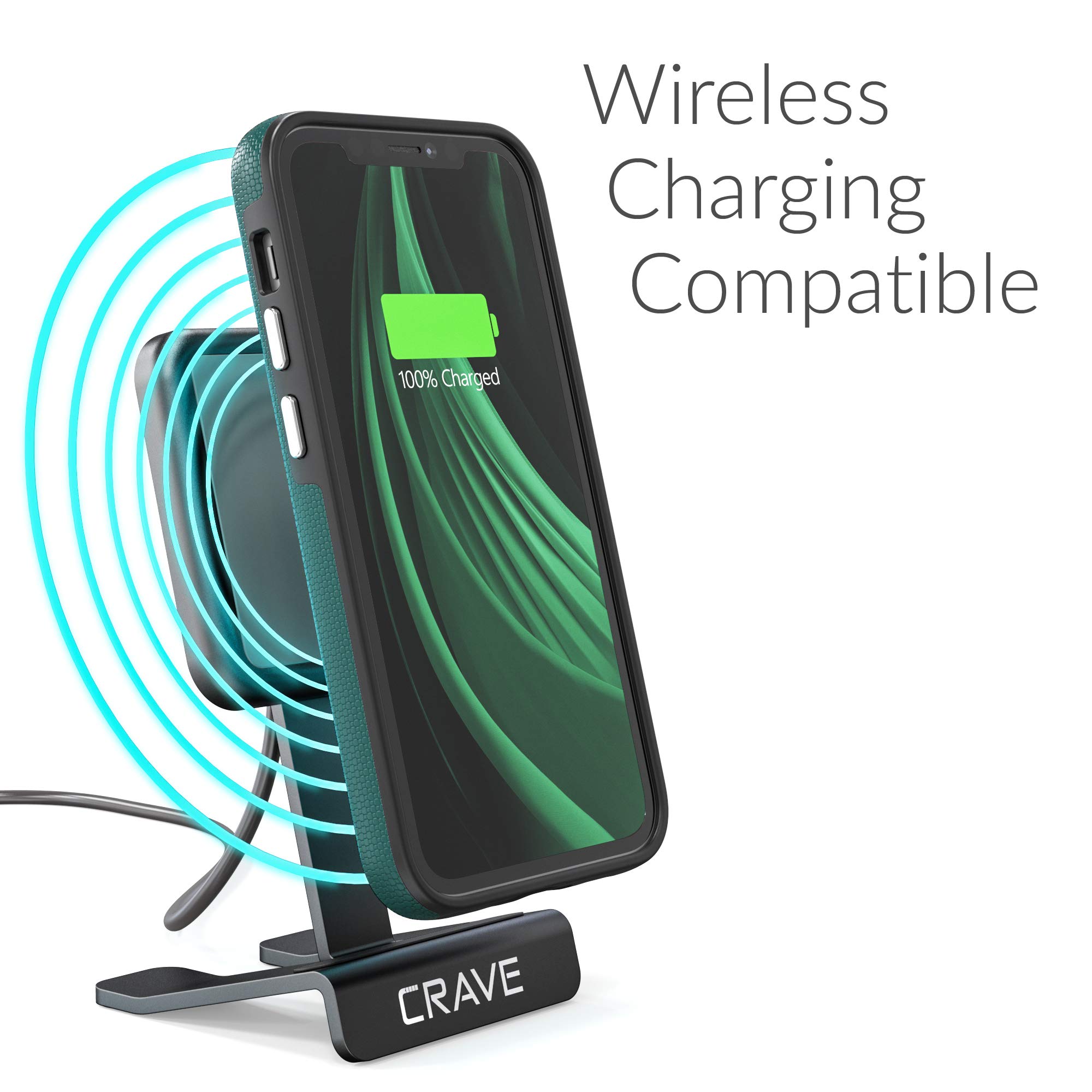 Crave iPhone 12 Mini Case, Dual Guard Protection Series Case for iPhone 12 Mini (5.4 inch) - Forest Green