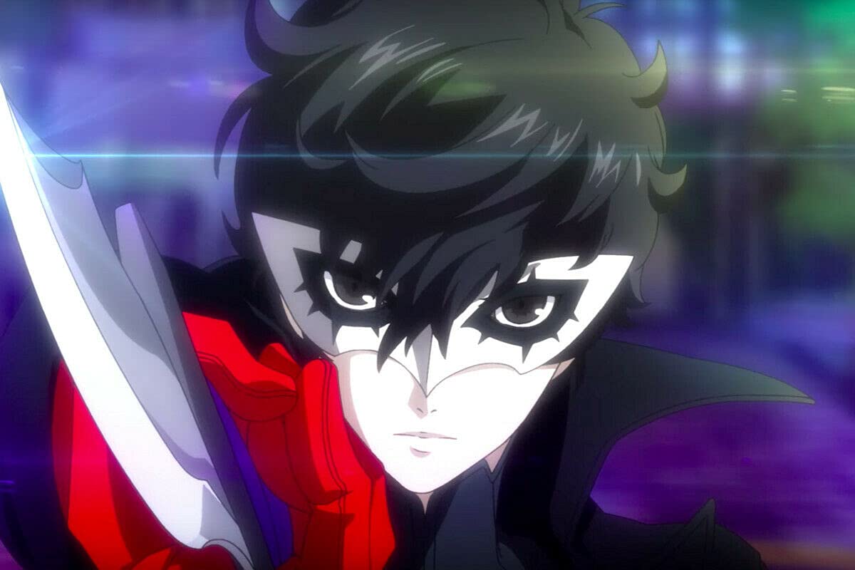 KOGUMA P5 Hero Arsene Joker Ren Amamiya Persona 5 Eye Mask Cosplay Accessories Halloween