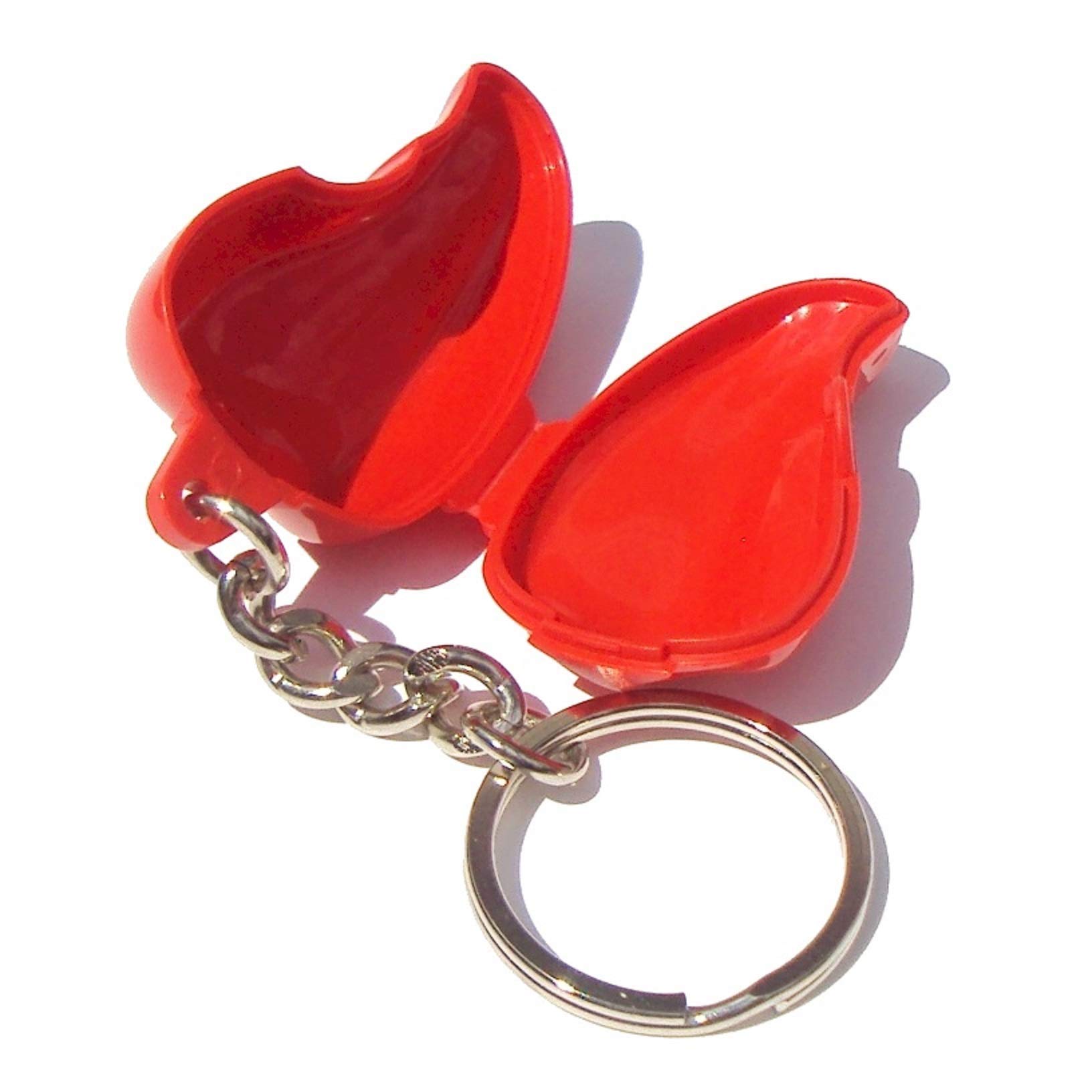 Tupperware Red Chilli Pepper Keeper Keychain