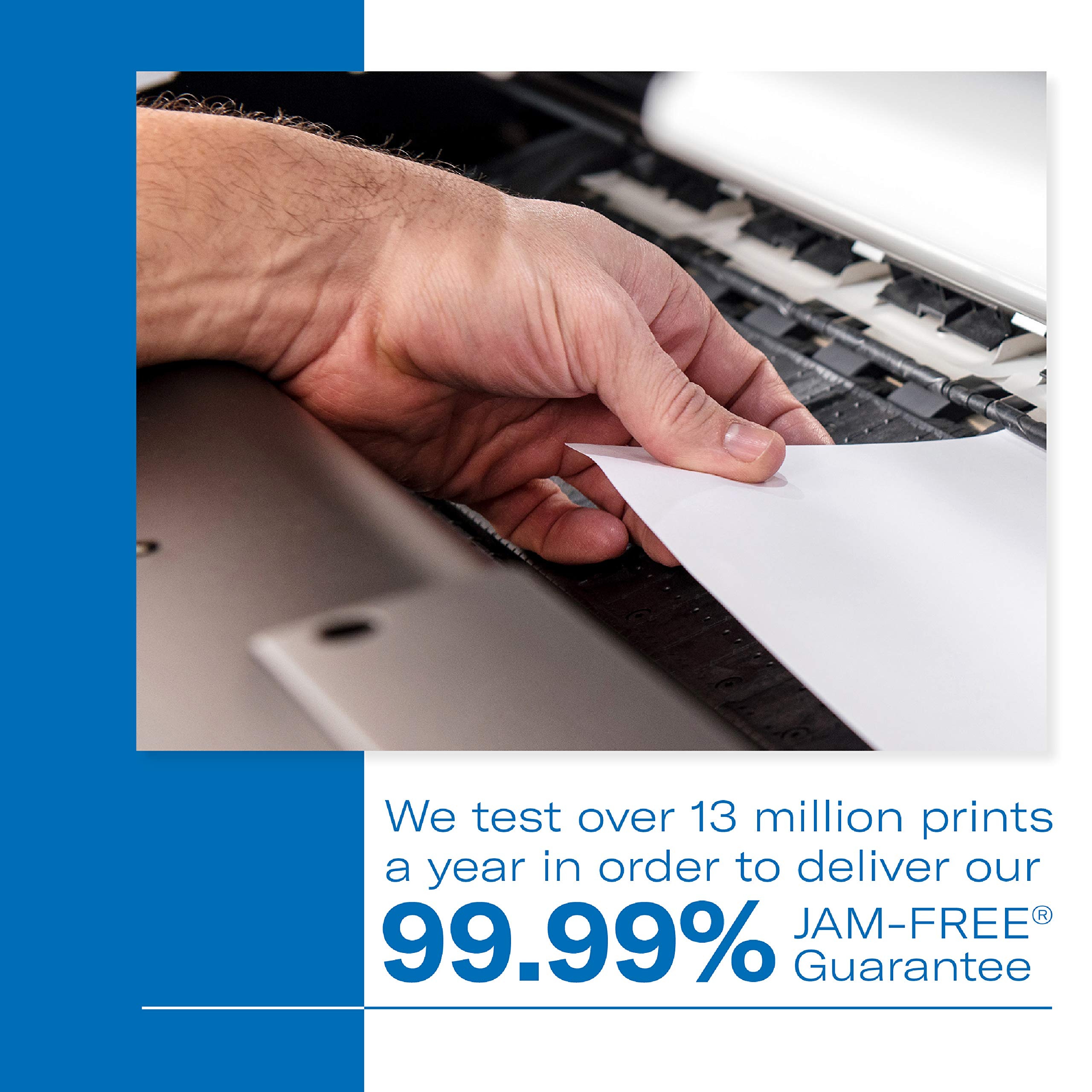 Hammermill Printer Paper, Great White 30% Recycled Paper, 8.5 x 11 - 5 Ream (2,500 Sheets) - 92 Bright, Made in the USA