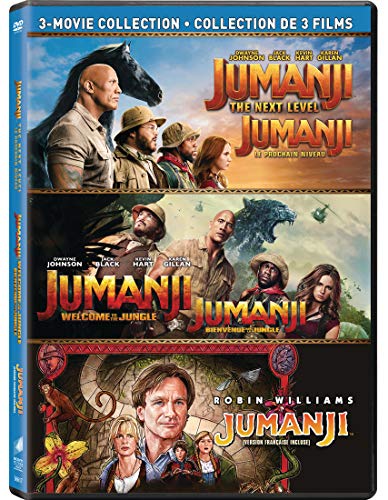 Jumanji (1995) / Jumanji: The Next Level / Jumanji: Welcome to the Jungle - Set (Bilingual)