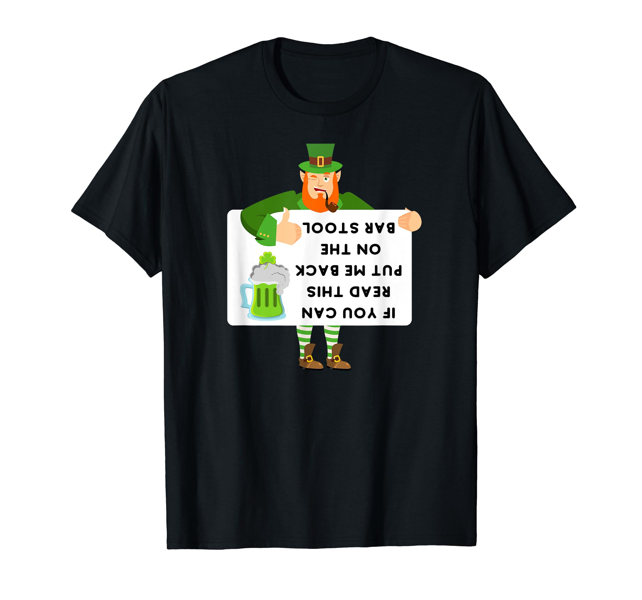 Irish Bar Stool St. Patrick's Day T-Shirt