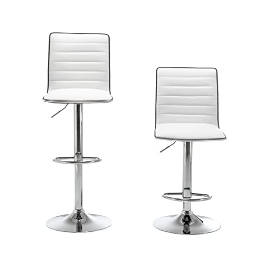 Trust Win Barstool BS-DS-006 Set of 2 (White)