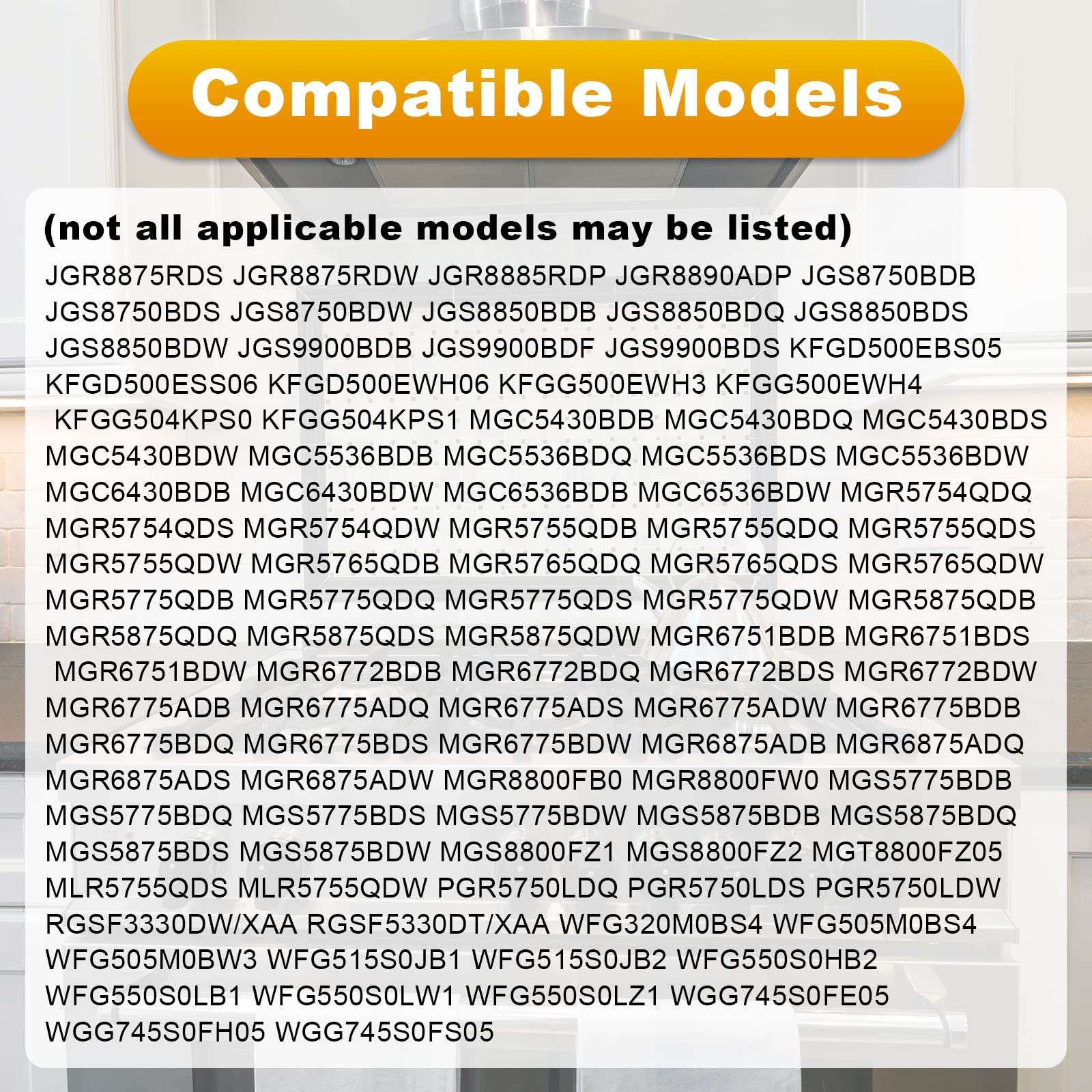 W10919249 Grate Rubber Feet Compatible with Samsung Grate Whirlpool Range HP Gas Stove Cooktop Grates Parts NX58H9500WS Range Grate Rubber Feet - 16 Pack