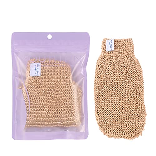Texture And Spa Exfoliating Dual Massage For Shower Body Gloves Bath Scrubs Beauty Tools Body Sponge Men