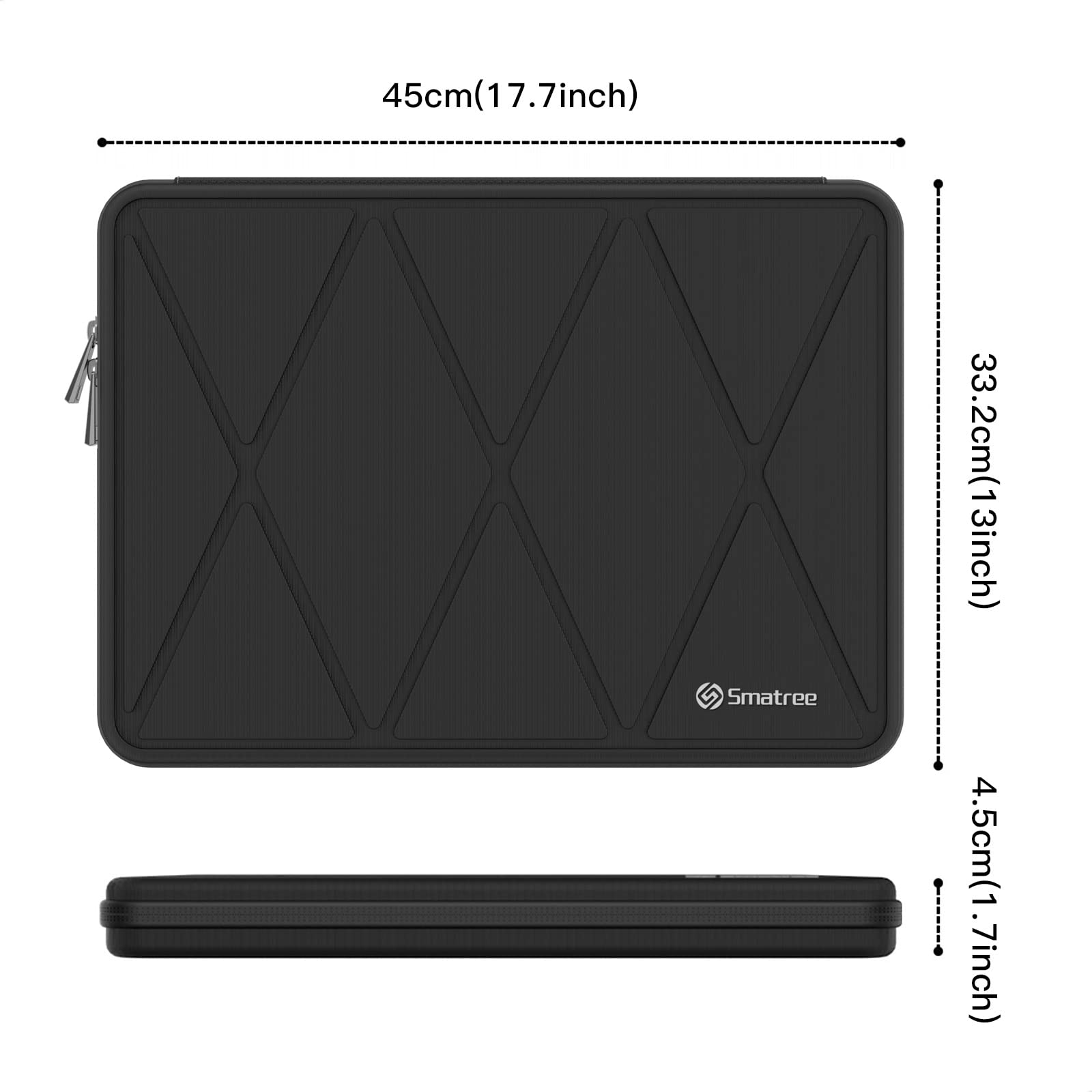Smatree 18 inch ASUS Gaming Laptop Hard Sleeve for ASUS ROG Strix Scar 18 2025 G835/2024/2023 G834, for ASUS ROG Strix G18 2025/2024/2023 G814, Protective Carrying Case for ASUS ROG Strix 18
