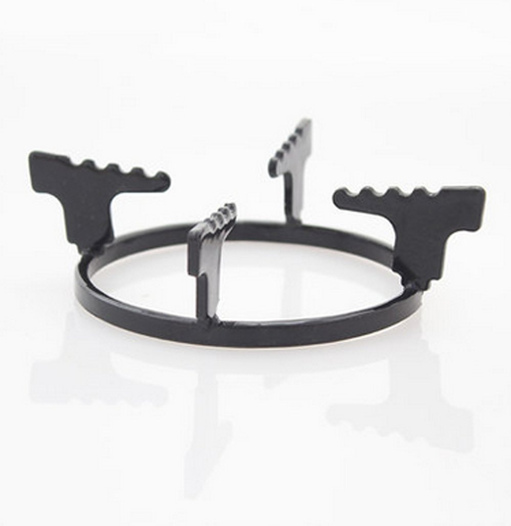 Non-Slip Stove Stand - Moka & Coffee Pot Holder - Gas Range & Oven Burner Grate - Milk Pot Holder for Gas Hob