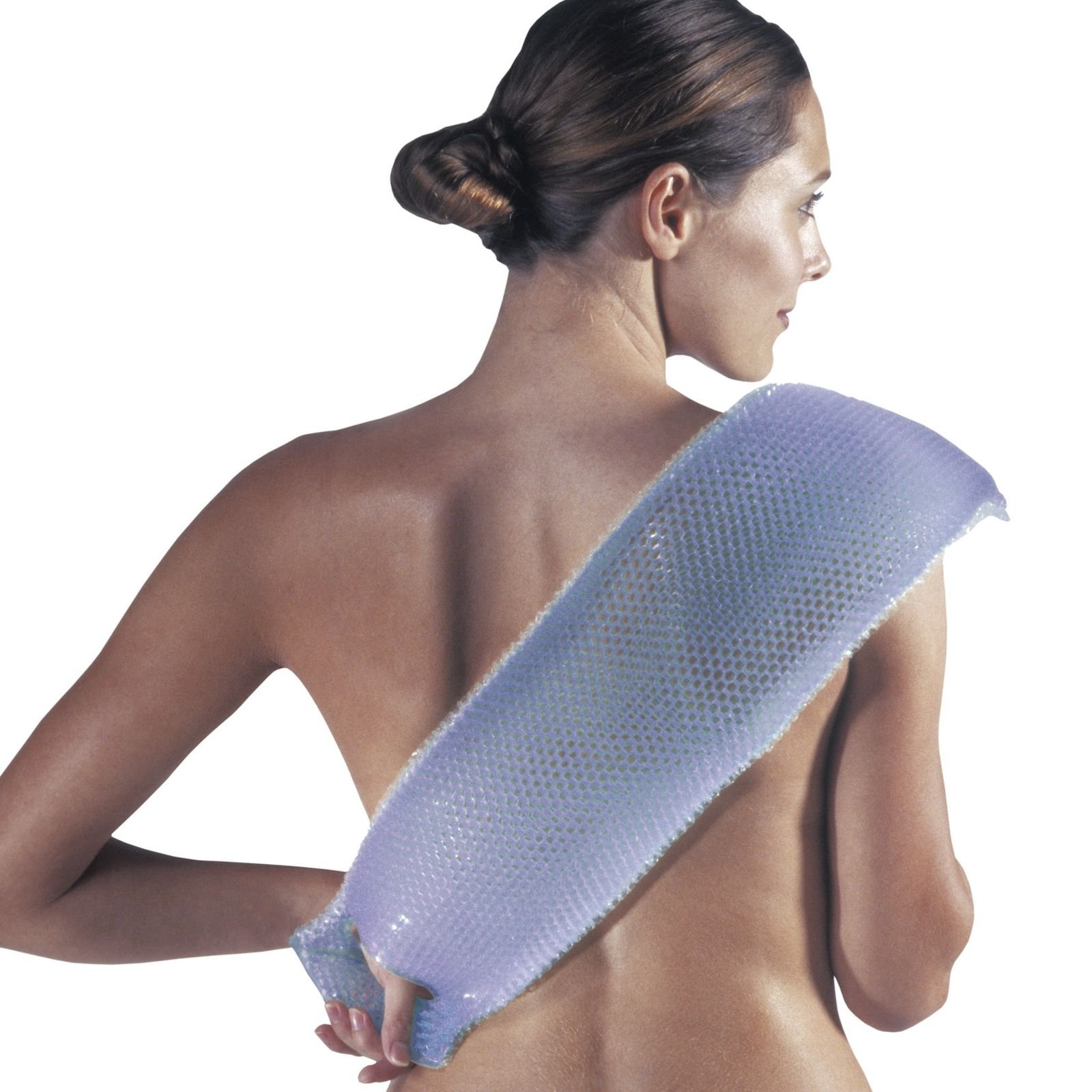 Supracor Stimulite Body Exfoliator - Exfoliating Body Scrub, Honeycomb Body Scrubber, Back Scrubber for Spa and Shower, Lavender