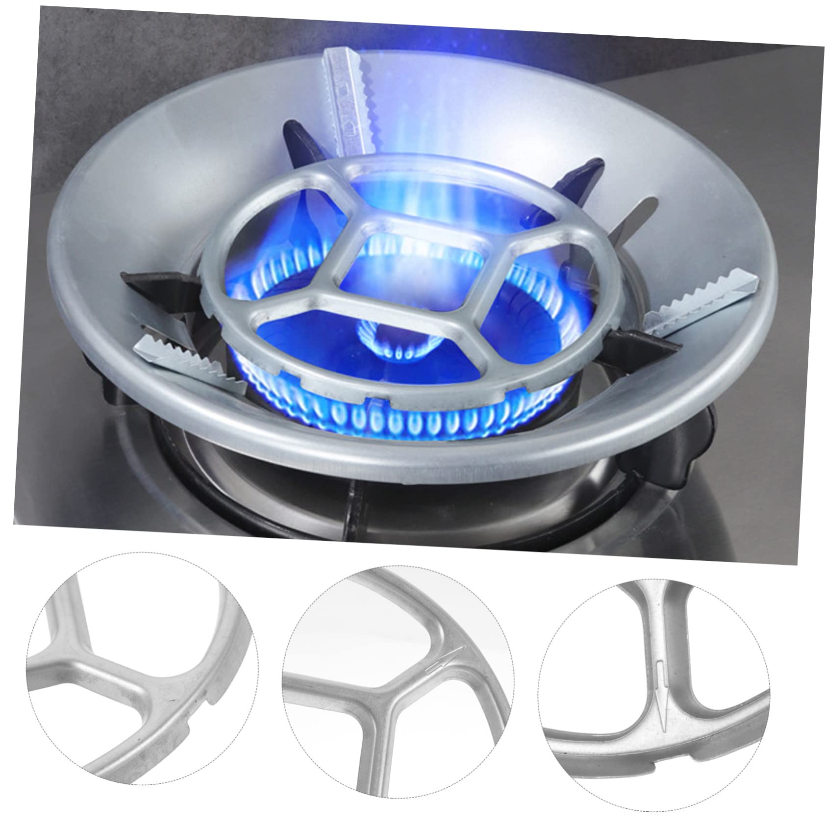 Auxiliary support for small pot grill for stovetop electric stove burner stove accessories round rack cast iron furnace rack gas range burner grate wok ring for gas stove