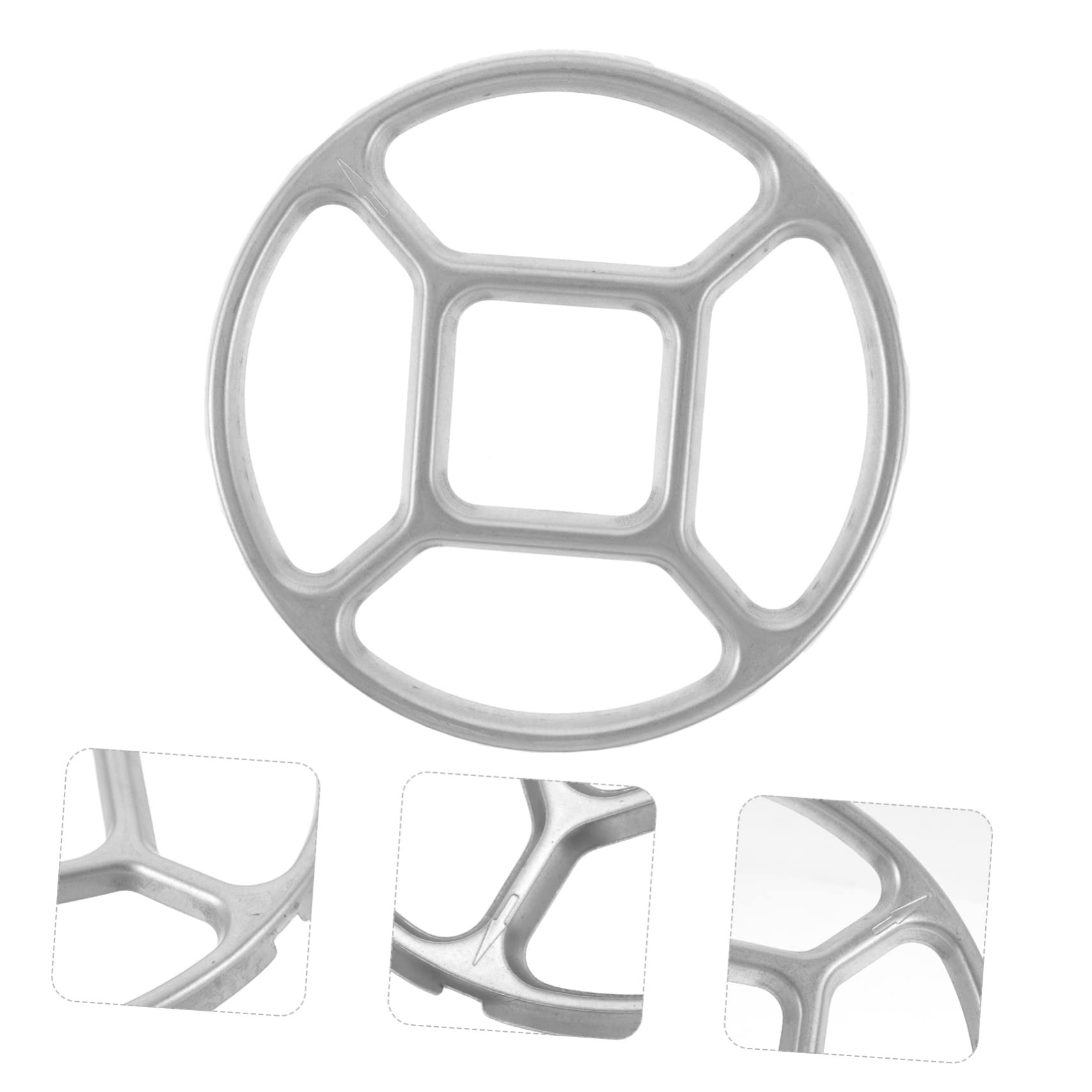 Auxiliary support for small pot grill for stovetop electric stove burner stove accessories round rack cast iron furnace rack gas range burner grate wok ring for gas stove