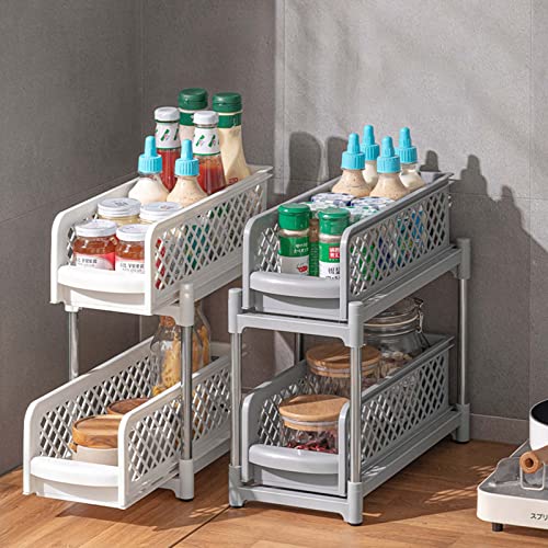 Freestanding Hollow Drawer Storage Stand Under Sink Cabinet Organizer Stand for Cabinet