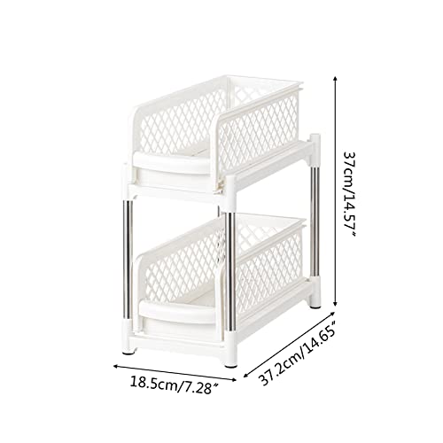 Freestanding Hollow Drawer Storage Stand Under Sink Cabinet Organizer Stand for Cabinet
