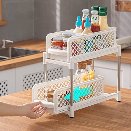 Freestanding Hollow Drawer Storage Stand Under Sink Cabinet Organizer Stand for Cabinet