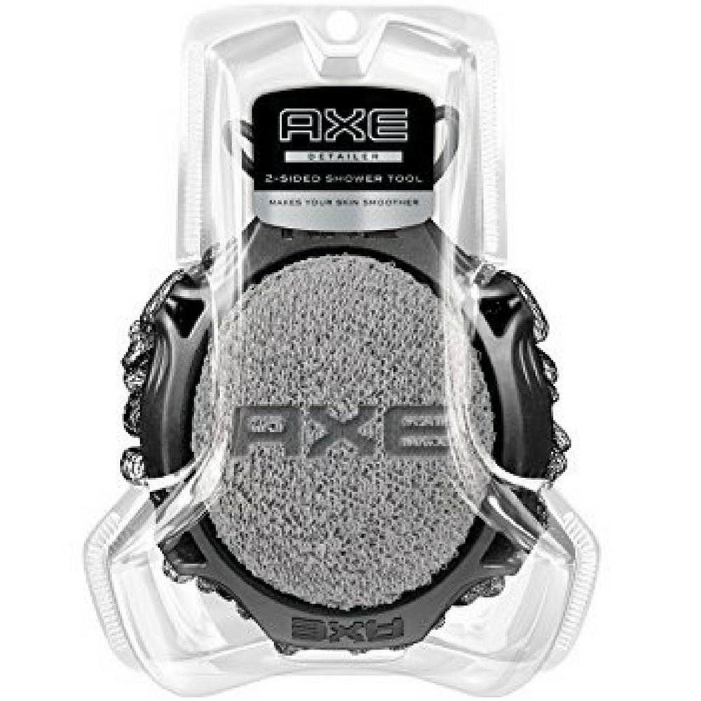Axe Detailer 2-Sided Shower Tool, Colors May Vary 1 ea (UNILEVER392787)