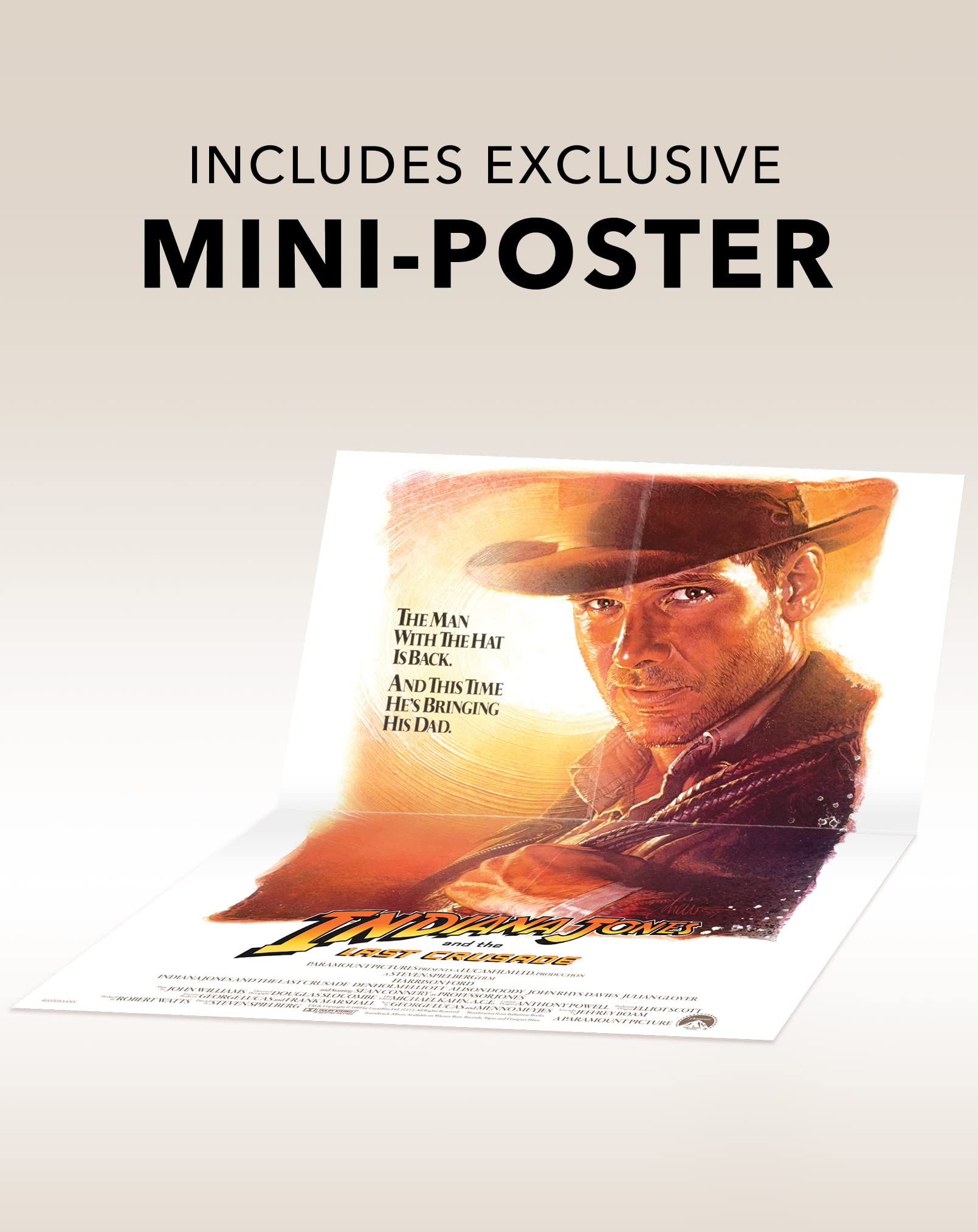 Indiana Jones and the Last Crusade Limited-Edition Steelbook