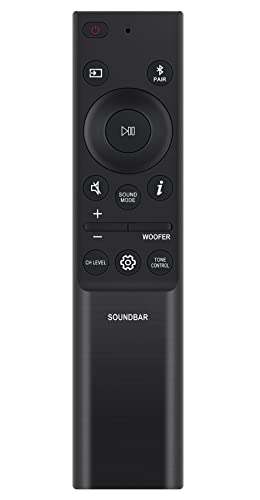 Replace Remote Control fit for Samsung Sound bar Q-Series 2022 Model HW-Q800B/ZA HW-Q700B/ZA HW-Q910B/ZA HW-Q990B/ZA HW-Q990B HW-Q700B HW-Q6CB HW-Q600B HW-Q67CB HW-Q60B HW-Q935B HW-Q810B HW-Q710B