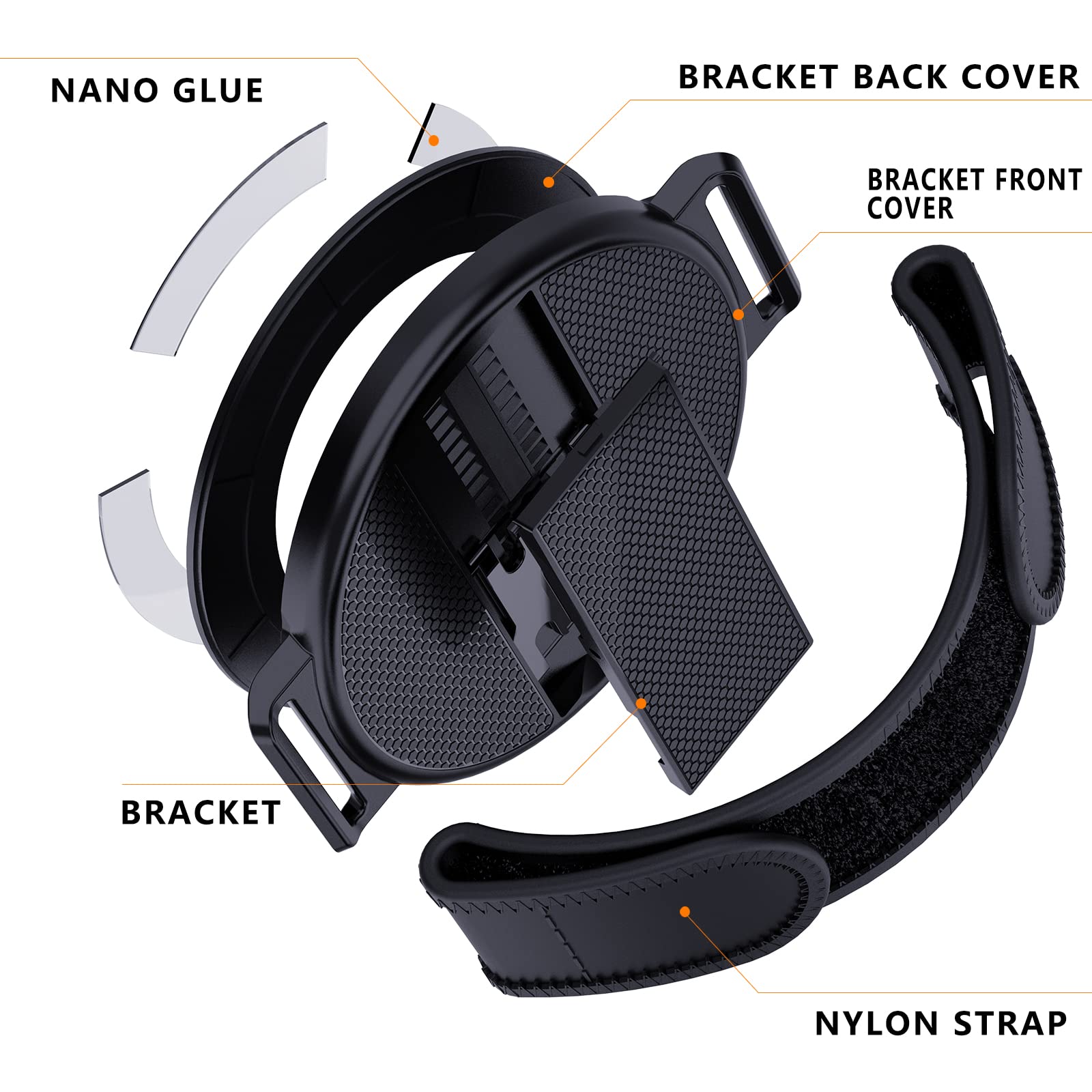 Tablet Stand with Hand Strap - Universal Tablet Hand Strap Holder & Loop Fastening Handle Grip with Velcro Adjustable Length for iPad Pro 9-11 Inch iPad Mini 6/7 Samsung Tablets