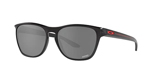 Oakley Men's Oo9479 Manorburn Square Sunglasses, Marc Márquez Matte Black Ink/Prizm Black, 56 mm