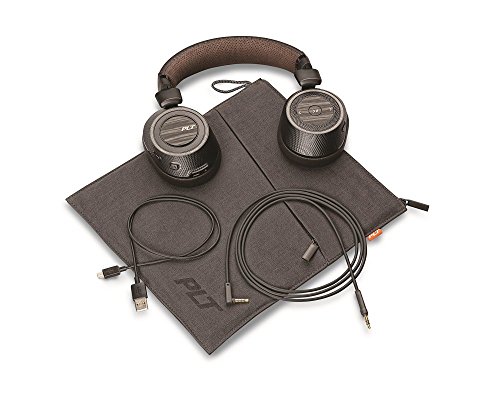 Plantronics Backbeat Pro 2 Wireless Over-the-Ear Noise Canceling Headphones Dark Brown - Renewed