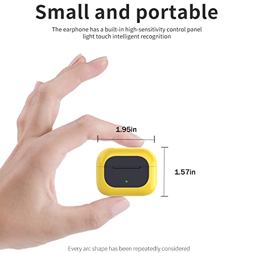 Loluka Smallest Earbuds Invisible Bluetooth Earbuds Mini Wireless Ear Buds Discreet Bluetooth Earpiece Tiny Hidden Small Ears Earbud for Work Headphones Sleep True Wireless Earpiece with Microphone
