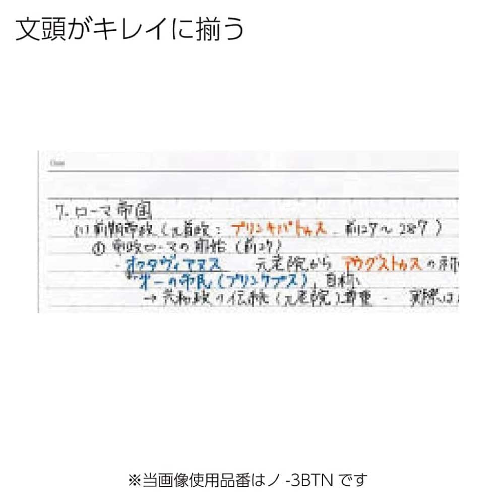 Kokuyo Campus Loose Leaf Paper for Binders, Sarasara Smooth Writing, B5, A 7mm Dotted Ruled, 26 Holes, 31 Lines, 100 Sheets, pH Neutral, Bleed Resistant, 75gsm, Pack of 2, Japan Import (NO-836ATN)
