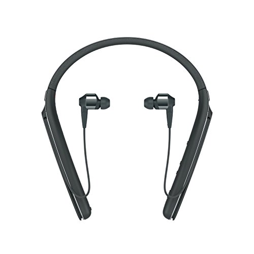 Sony Premium Noise Cancelling Wireless Behind-Neck in Ear Headphones - Black (WI1000X/B)