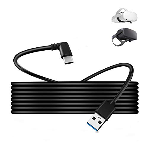 W WDX MAST DYNAPOINT LIMITED VR Link Cable 16FT/5M, Compatible with Meta/Oculus Quest 2 and PC/Steam VR High-Speed Data Transfer,
