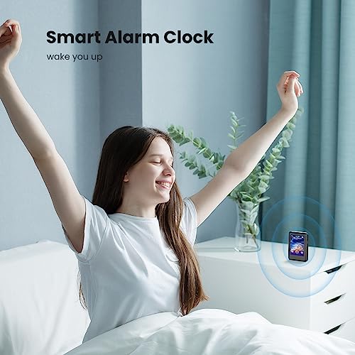 ZOOAOXO 128GB MP3 Player Bluetooth 5.2 with 2.4" Full Touch Screen,Portable Music Player with Speaker, HiFi Sound Quality, E-Book, Alarm Clock, Radio, Voice Recorder, Headphones Included
