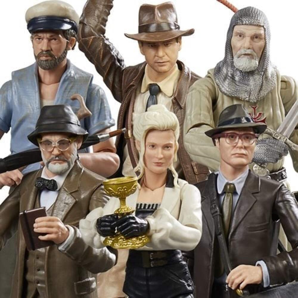 Indiana Jones and The Last Crusade Adventure Series Grail Knight Action Figure, 6-inch Action Figures, Ages 4 and up