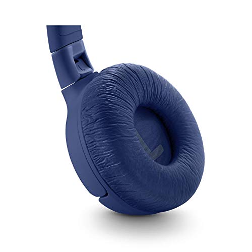 JBL TUNE 600BTNC - Noise Cancelling On-Ear Wireless Bluetooth Headphone - Blue (Renewed)