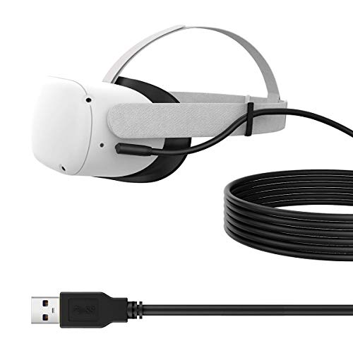 W WDX MAST DYNAPOINT LIMITED VR Link Cable 16FT/5M, Compatible with Meta/Oculus Quest 2 and PC/Steam VR High-Speed Data Transfer,