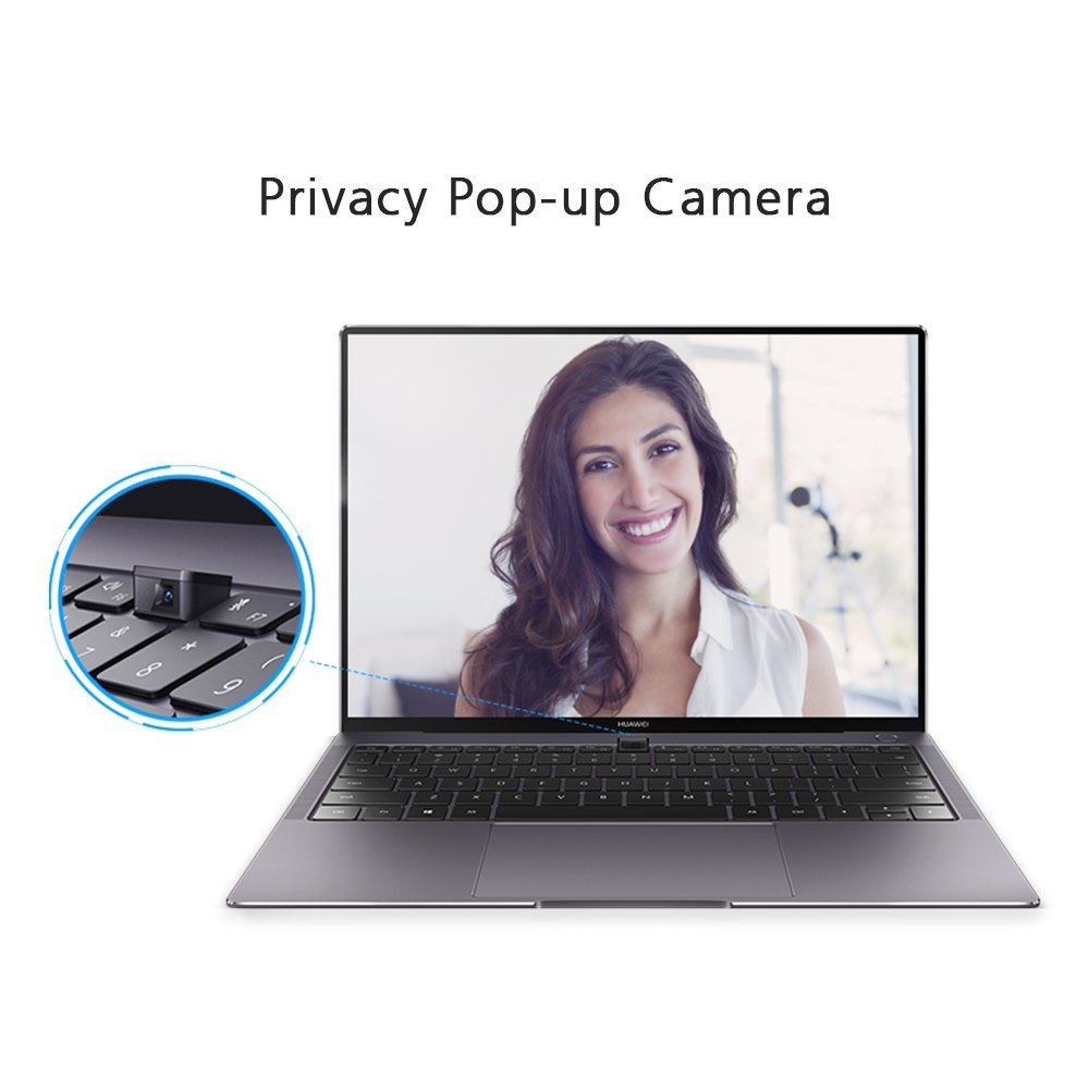 Huawei Mach-W29C MateBook X Pro Signature Edition Laptop, 16 GB RAM, 512 GB Flash Memory, 8th Gen Core i7, 3K Touch, 3:2 Aspect ratio, Office 365 Personal Included, 13.9", Space Gray