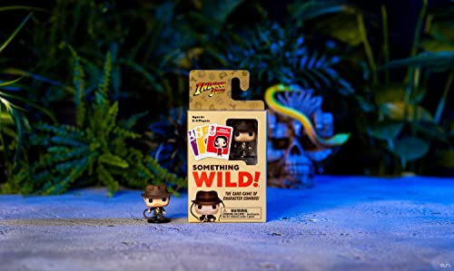 Funko Something Wild! Indiana Jones with Pocket Pop! Card Game for 2-4 Players Ages 6 and Up