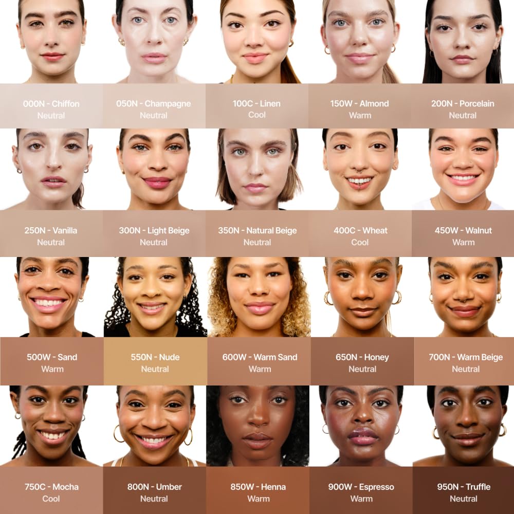 HIDE Liquid Concealer, Medium to Full Coverage Concealer for Blemishes, Under Eye Dark Circles & Scars, Oil Free Concealer, Chiffon (See Shade Finder), 0.5 fl oz