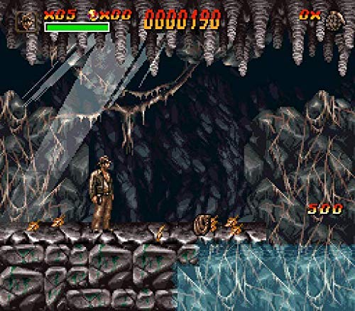 Indiana Jones Greatest Adventures - (Super Nintendo, SNES) - Reproduction Video Game Cartridge