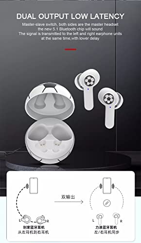 HAIHUANG Football World Cup Basketball Baseball Explosion Earphones LR01 in-Ear Touch TWS5.1 Wireless Bluetooth