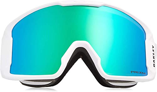 Oakley Goggle, Matte White/Prizm Snow Jade Iridium, M