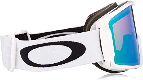 Oakley Goggle, Matte White/Prizm Snow Jade Iridium, M